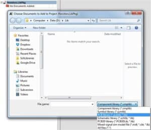 pcb footprint library - EMS
